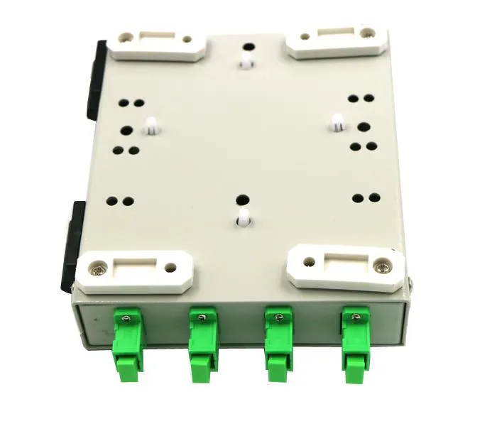 China FTTH FTB-104A Optical Fiber Terminal Box with SC/APC Adapters ...